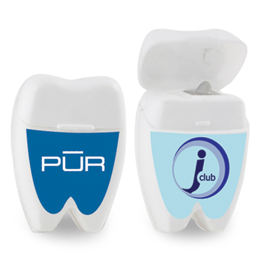 Tooth Shaped Mint Dental Floss | tekweld.com