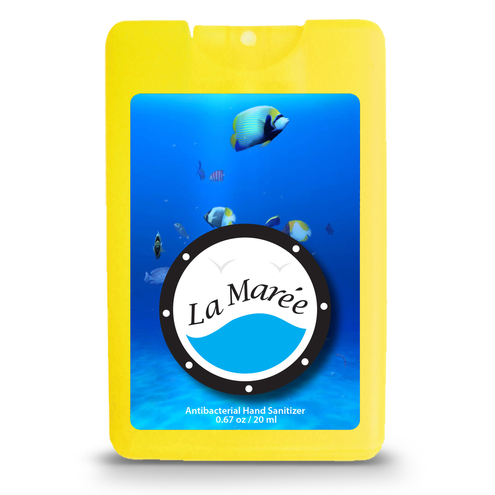 Credit Card Style Antibacterial Hand Sanitizer Spray | tekweld.com