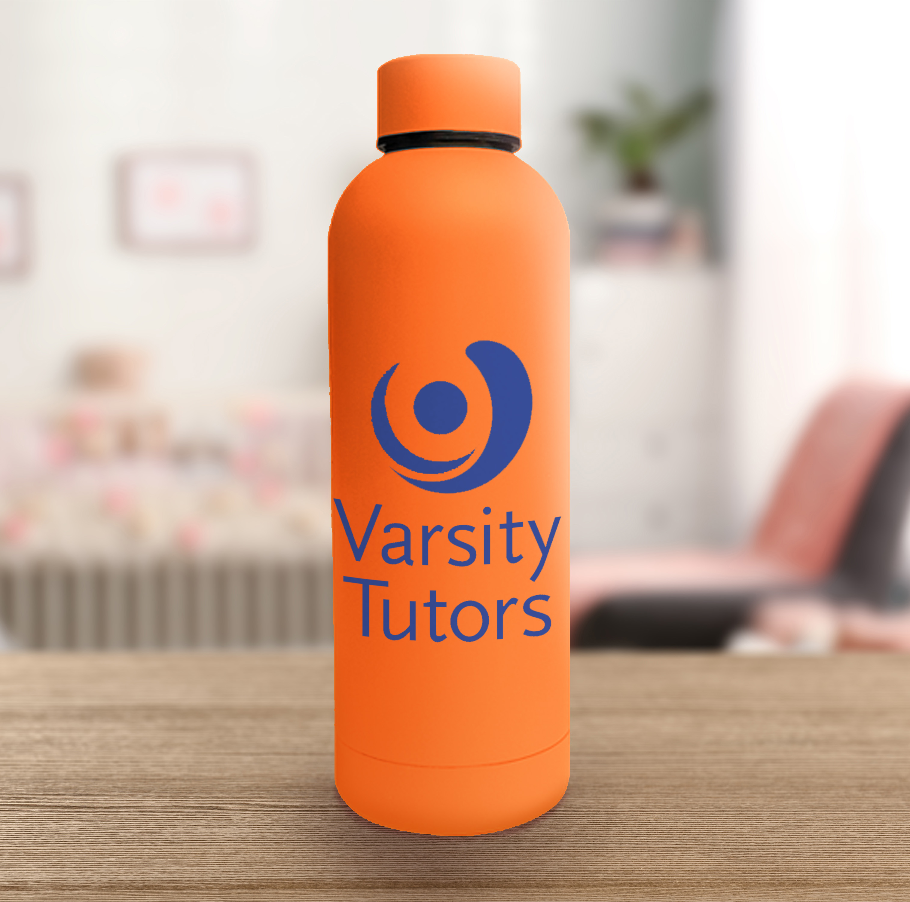 17 oz Double Wall Stainless Steel Bottle With A Rubberized Finish ...